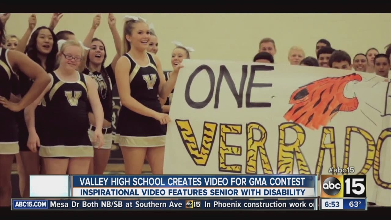 Verrado High School "Roar" video features cheerleader - YouTube