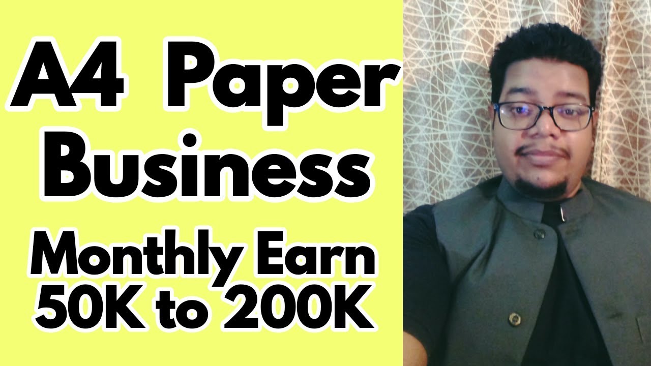 A4 Paper Business Idea YouTube a4-paper-business-idea-youtube
