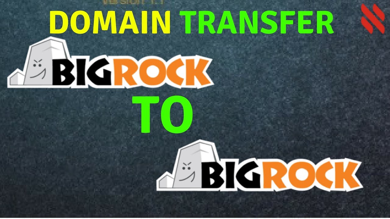 Bigrock To Bigrock Domain Transfer - YouTube