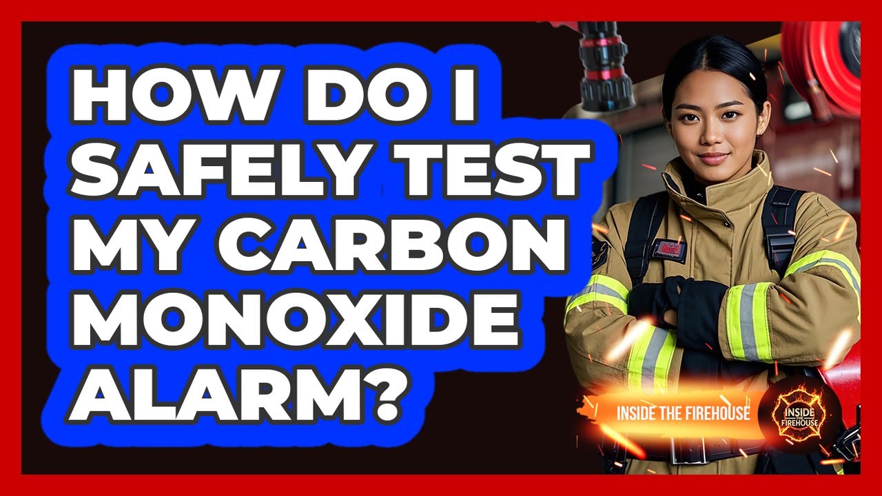 How Do I Safely Test My Carbon Monoxide Alarm? - YouTube