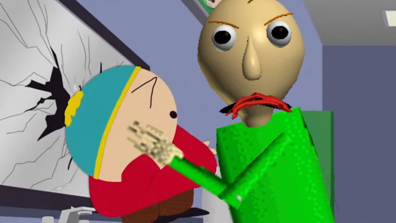 PC Principle Beats up Eric Cartman but with baldi's basics sound effects. - YouTube