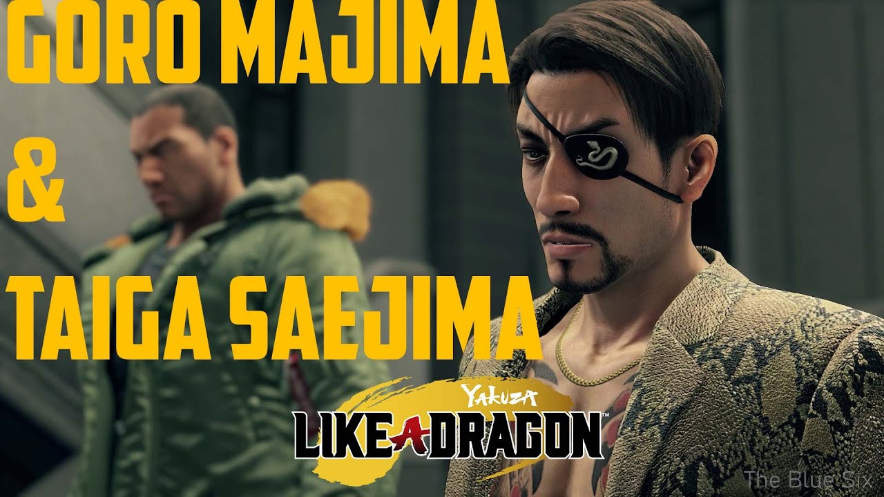 Yakuza: Like a Dragon - Goro Majima & Taiga Saejima Boss Fight [PS4 Pro ...