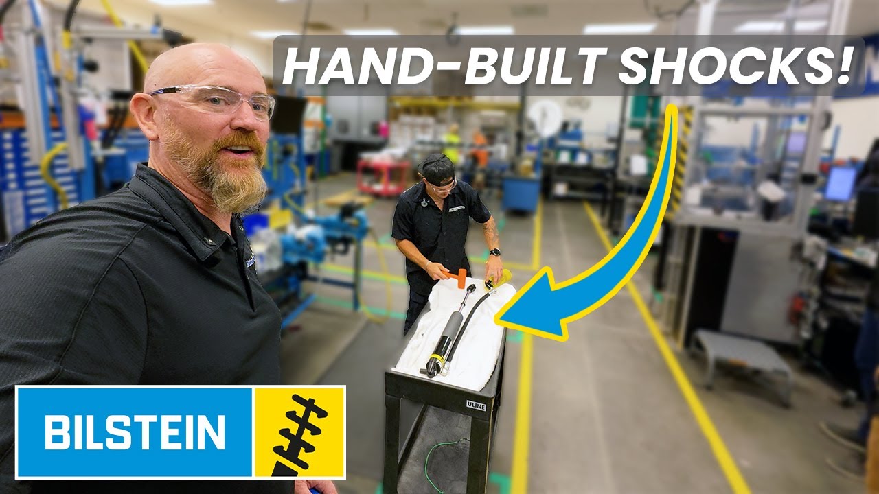 We Tour the Bilstein Factory - How They Build Shocks! - YouTube