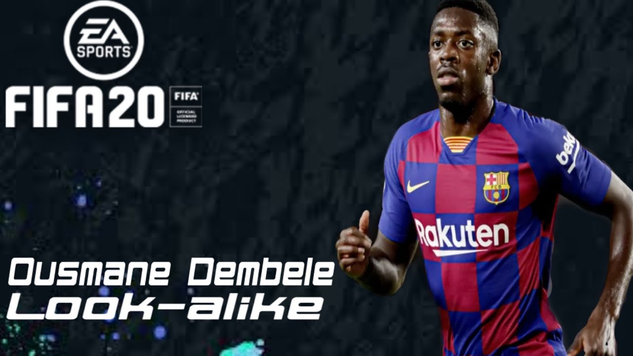 FIFA 20 Pro Clubs OUSMANE DEMBELE BEST VIRTUAL PRO LOOKALIKES - YouTube