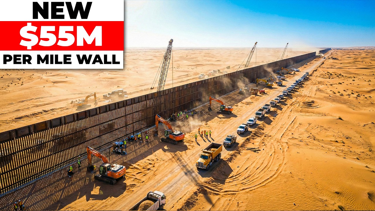 $46BN Border Wall: America's Most EXPENSIVE Gamble! - YouTube