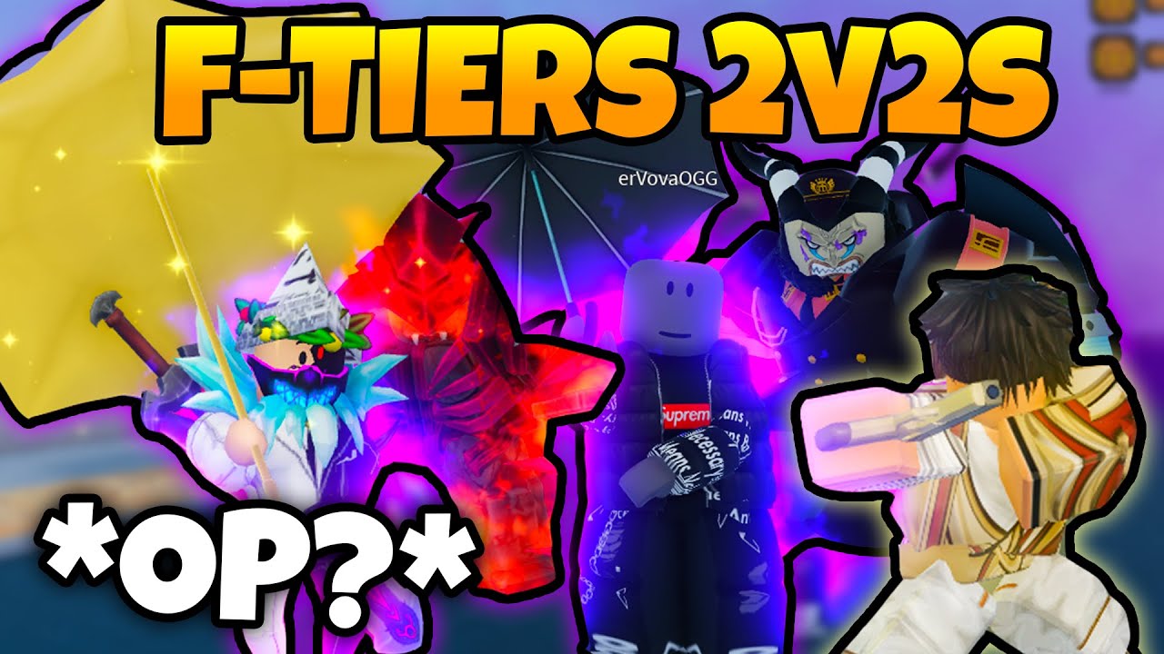 [YBA] We SUFFERED in 2v2s using ONLY F-Tier Stands! ft. @VovaOGG - YouTube