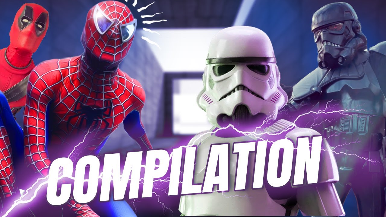 Voodoo Compilation Spiderman Vs. Deadpool & Storm Trooper (FUNNY) - YouTube