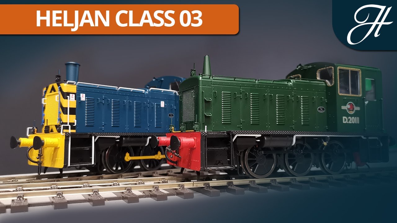 Heljan O Gauge Class 03 Shunter - Model Overview and Running Session ...