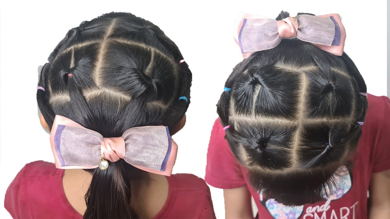 Braided Hairstyles for little girl, Rango Hairstyles #029 - YouTube