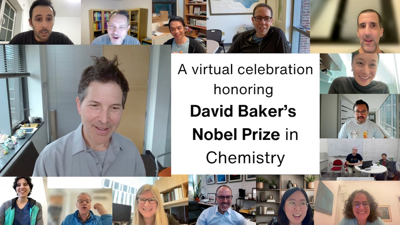 Rosetta Commons David Baker Nobel celebration Oct 14, 2024 - YouTube