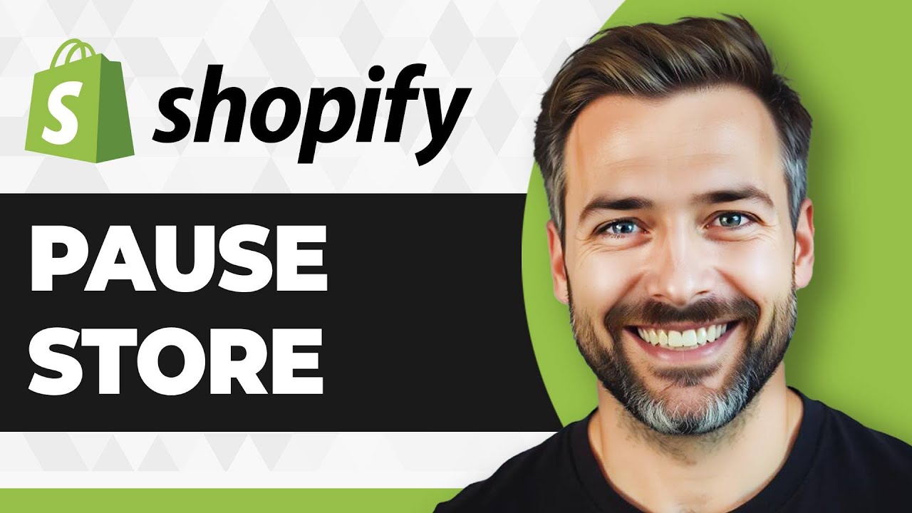 How to Pause Shopify Store (Step By Step) (2026 Guide) - YouTube