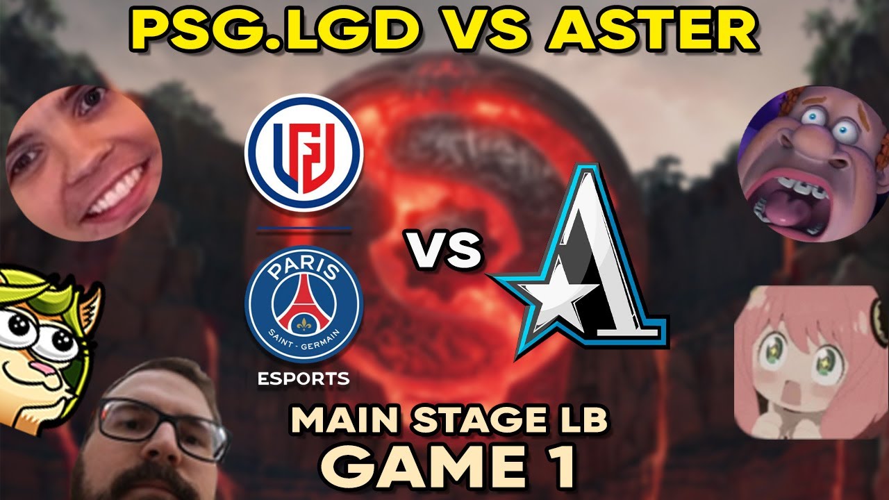 Casting PSG.LGD vs Aster, Main Stage LB Game 1, The International 2022 - YouTube