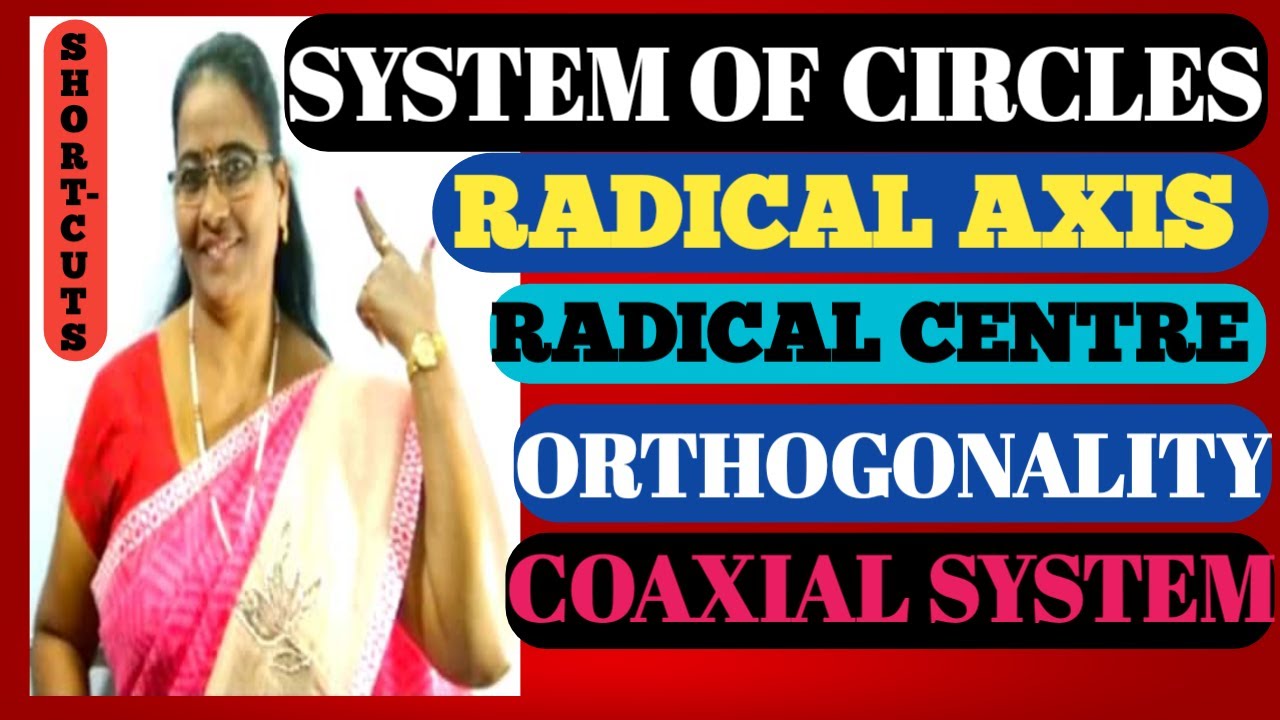 SYSTEM OF CIRCLES (Lecture-2) Radical Axis and Radical Centres with ...