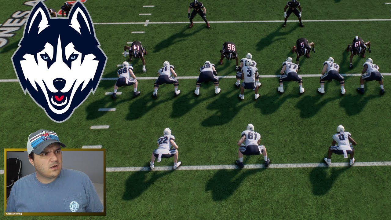 UConn Tries The Split T Offense! College Football 25 Campus Tour Ep #26 ...