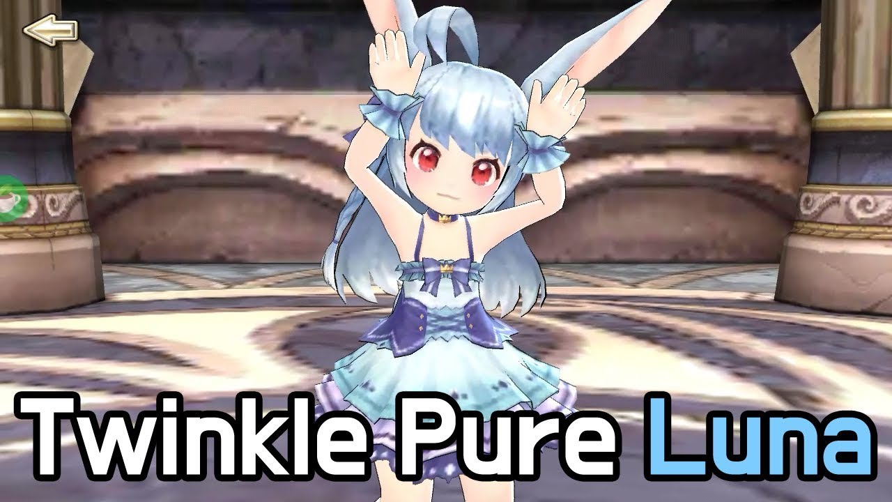 킹스레이드 Twinkle Pure Luna (아이돌 코스튬 트윙클 퓨어 루나) - YouTube