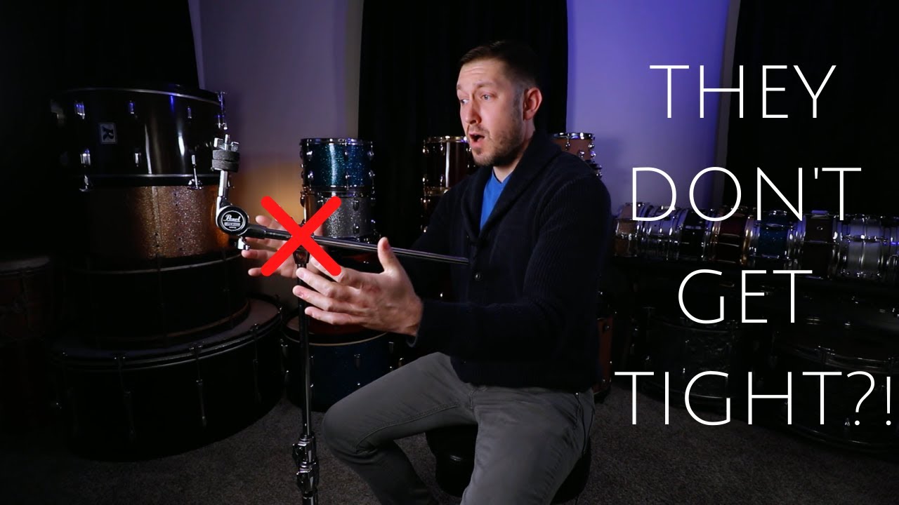 Gear - STOP Slipping Drum Stands - YouTube