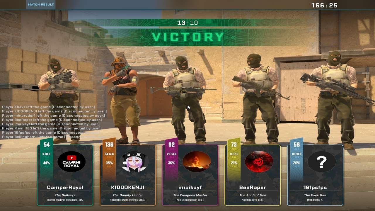 CS2 (13/10) - TROLLER - WINNING - MIRAGE - Counter Strike 2 Gameplay ...