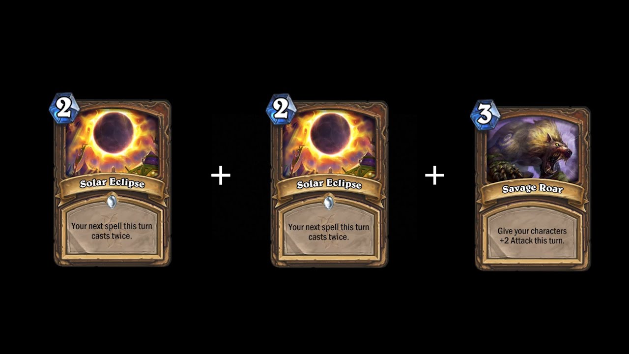 What if you play two "SOLAR ECLIPSE"? // HEARTHSTONE - YouTube