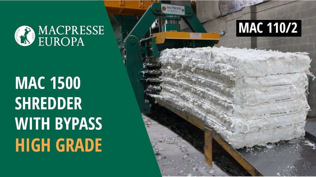 Shredders Mac 1500 High grades Books - YouTube