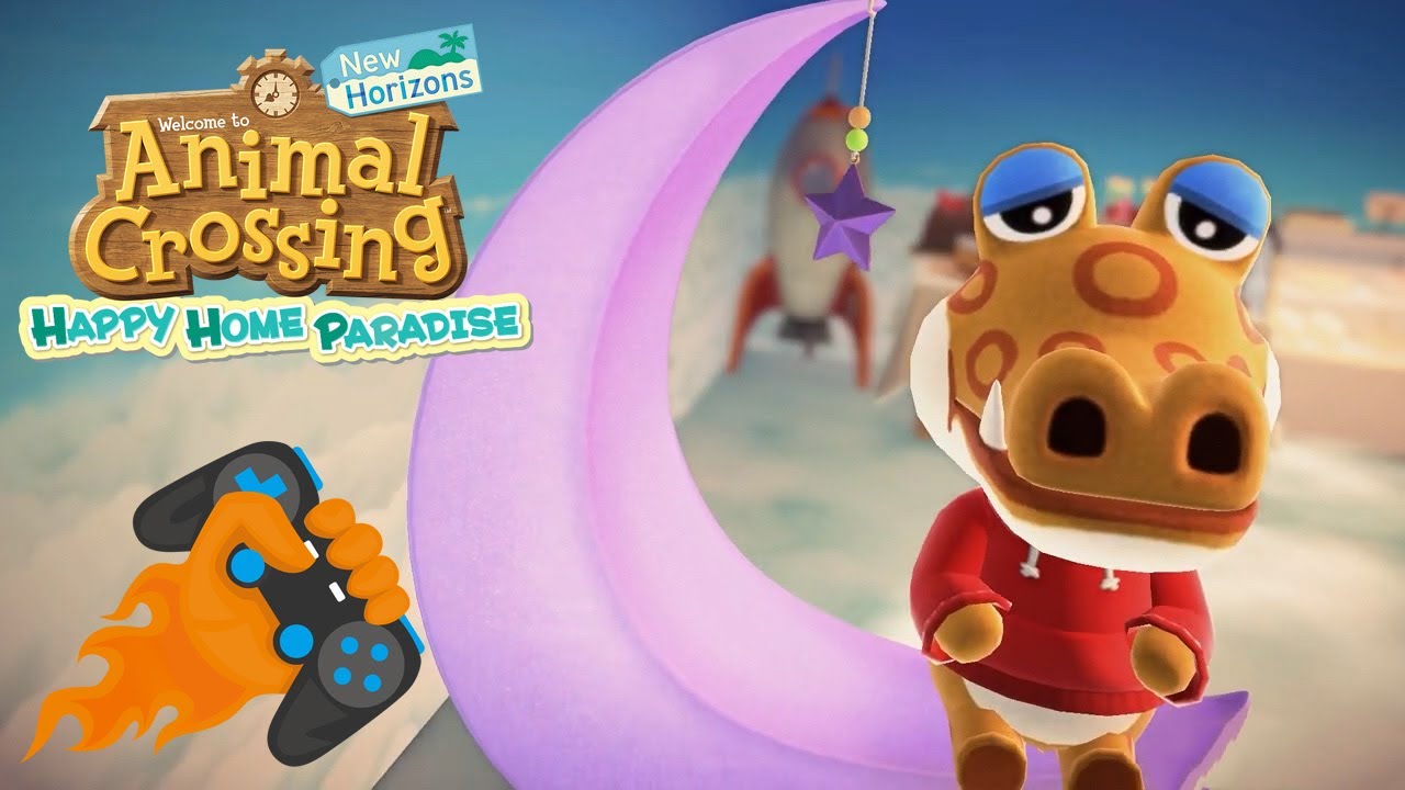 Castle Sky Cake | Alfonso | Animal Crossing: Happy Home Paradise - YouTube