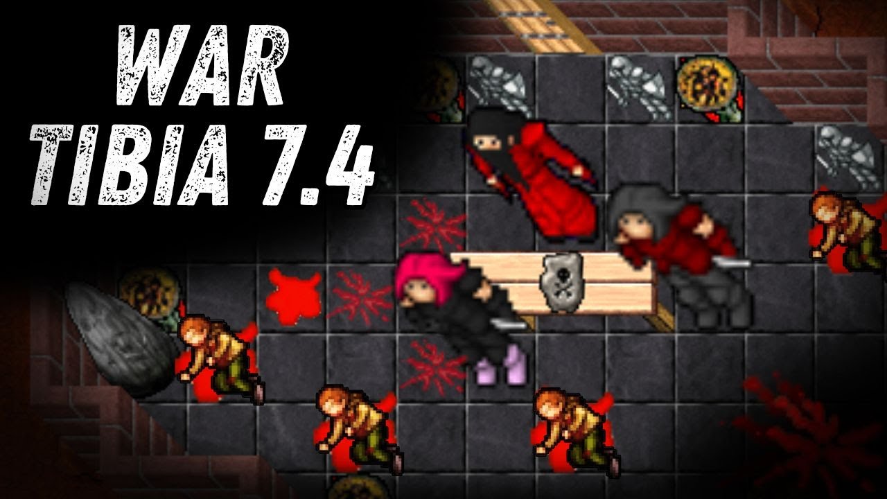 TIBIA OLD 7.4 WAR - A Treta de Nitros Thunderfist (Tibia Global) 2005 #tibia #mmorpg - YouTube