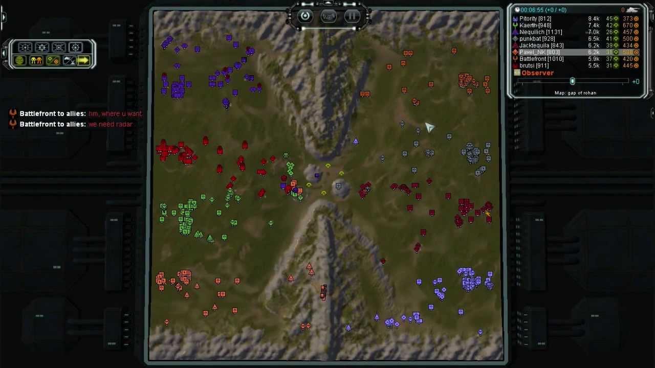 Supreme Commander Forged Alliance (FAF) Cast #1 - Gap of Rohan - YouTube