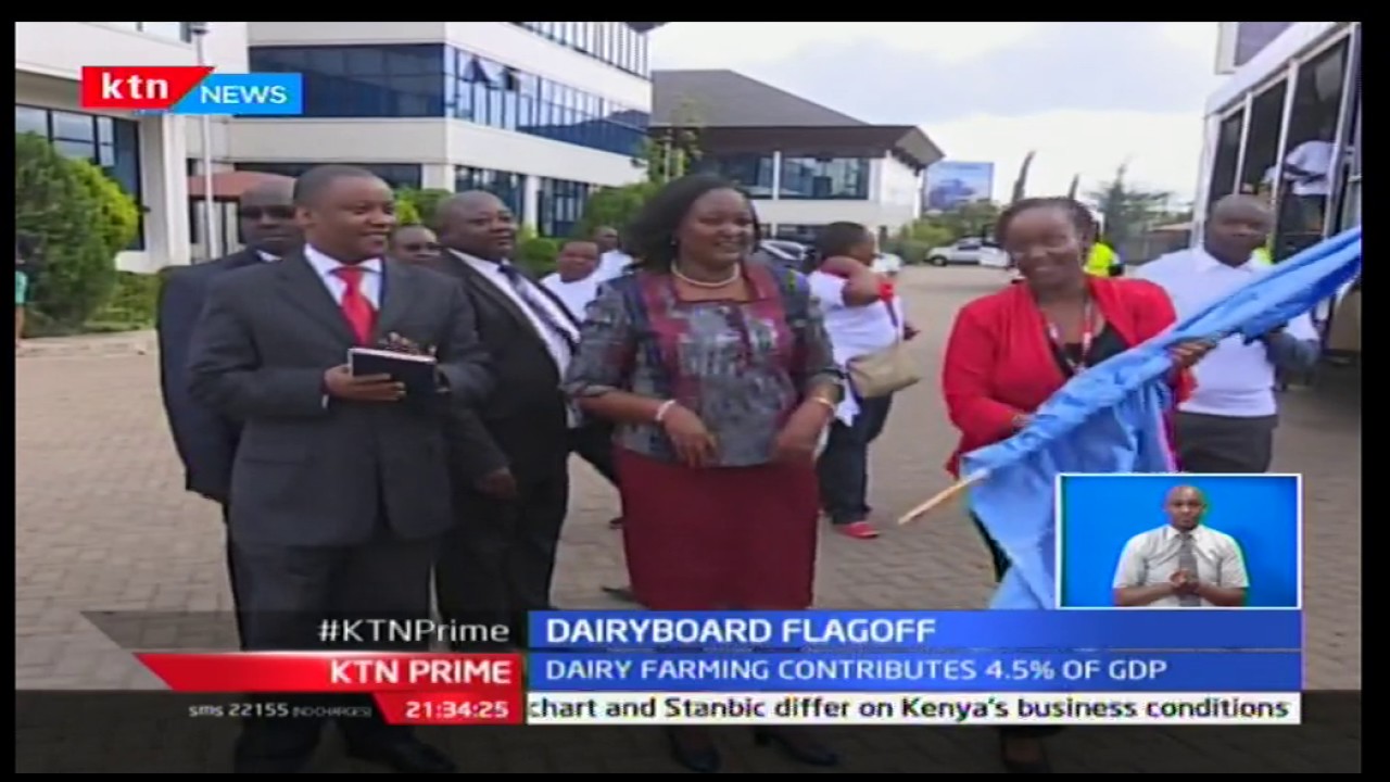 KTN Prime: Kenya dairy Board joins hands with Standard group to ...