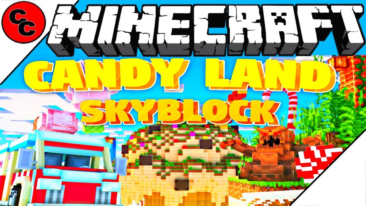 Minecraft: "Marketplace Showcase CANDY LAND SKYBLOCK Map " - YouTube