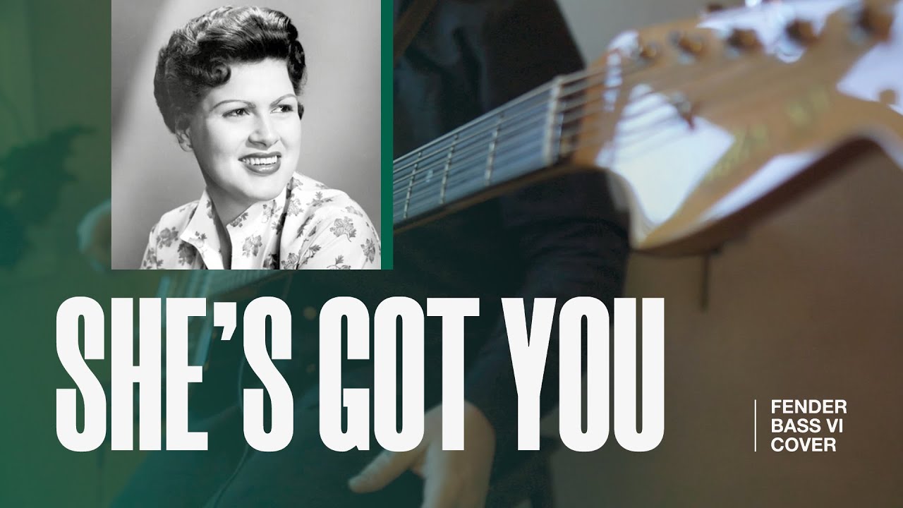 «She's Got You» (Patsy Cline) ― Fender Bass VI Cover - YouTube