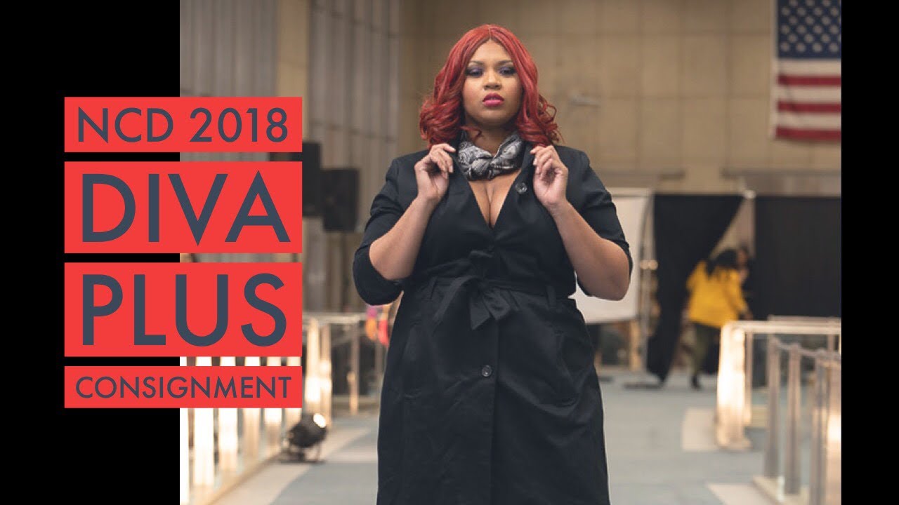National Curves Day 2018- Diva Plus Consignment - YouTube