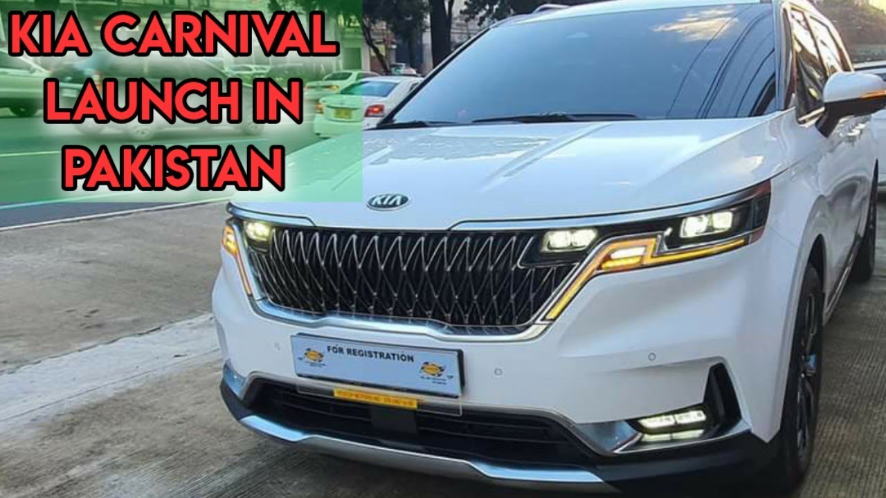 Kia Carnival Launch In Pakistan | Kia Carnival | Price, Specs ...