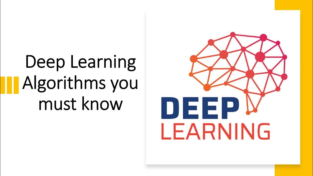 Deep Learning Algorithms you must know - YouTube