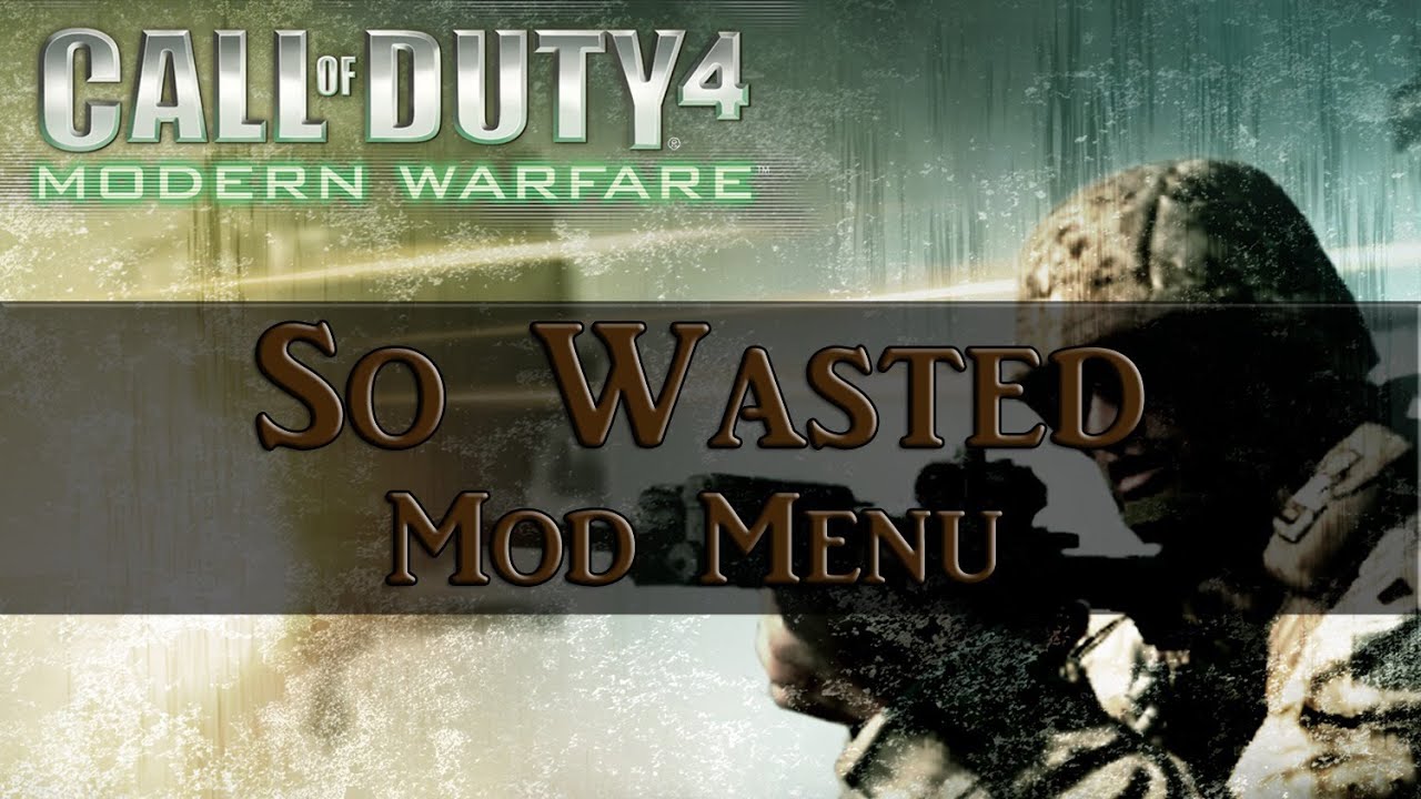 ★TrippyMoDz™ | Cod 4 So Wasted Mod Menu + Download★ - YouTube