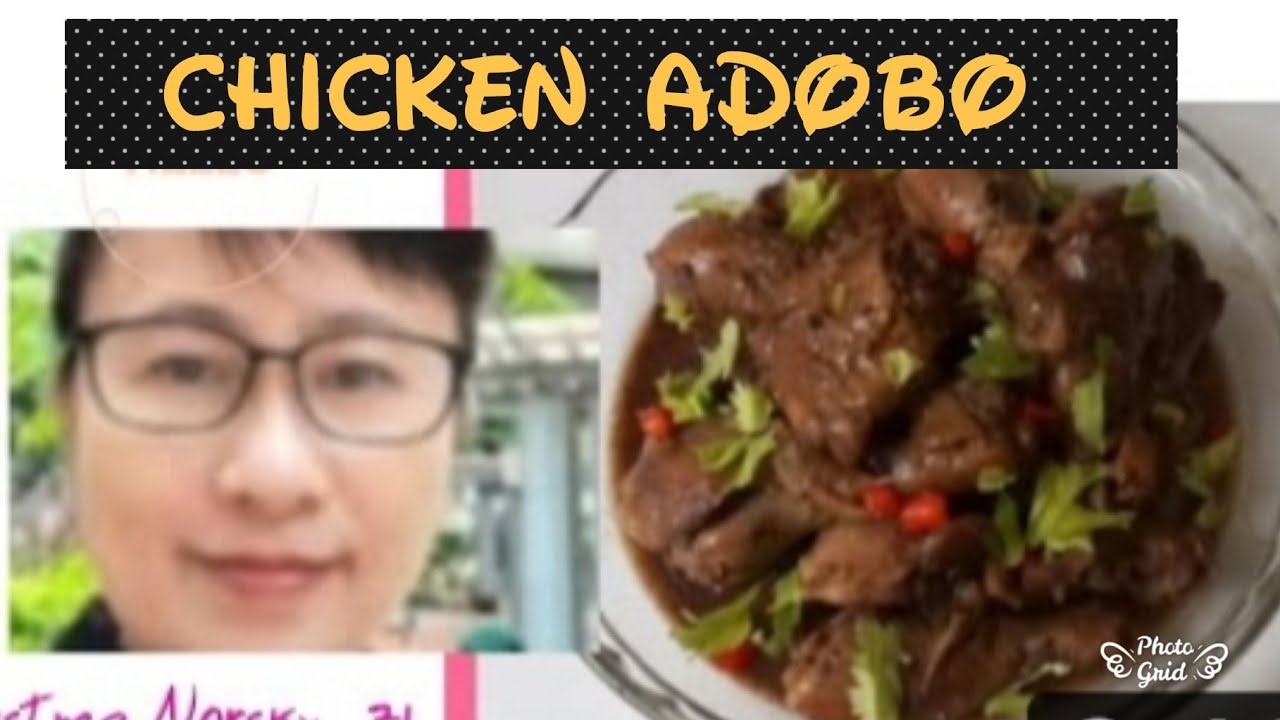 Chicken adobo in rice wine - YouTube