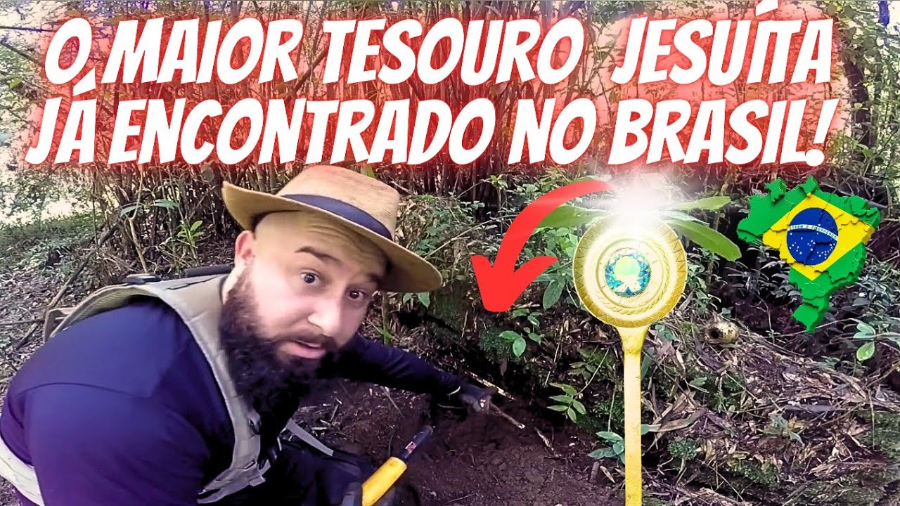Achei o maior tesouro jesuíta já encontrado no mundo!#detectorismo ...