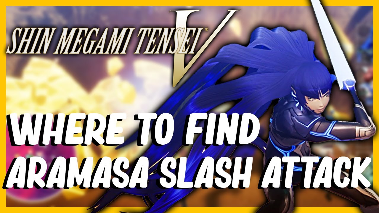Where To Find the Aramasa 8 Hit Slash Attack EARLY GAME - Shin Megami ...