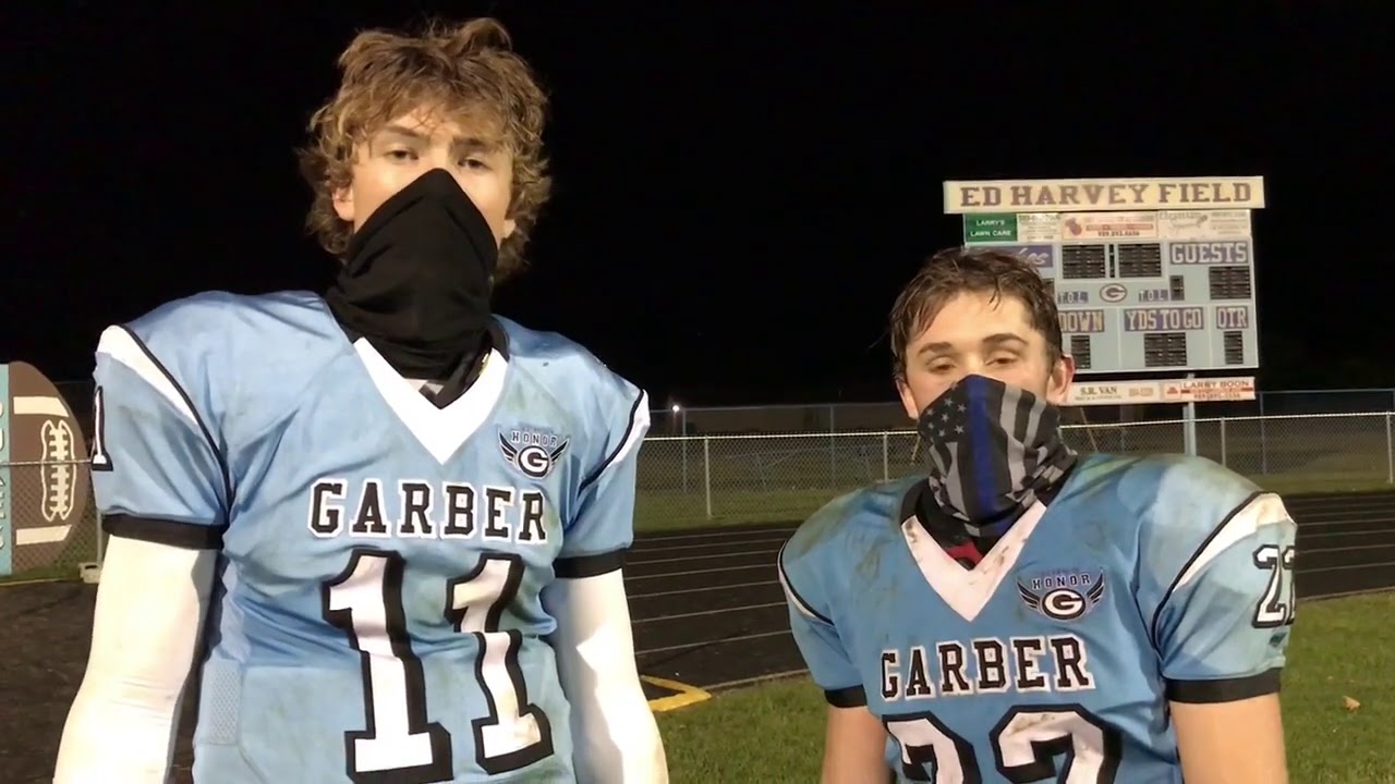 Garber stars go over game-winning TD - YouTube