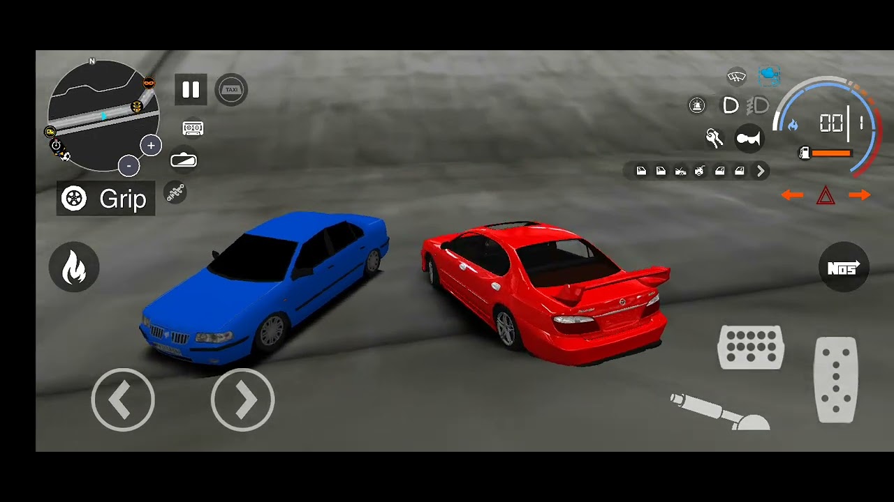 Nissan sunny 1.8 2015 red modified rash drive sports car simulator game ...