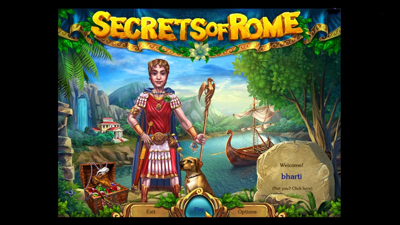 Hidden Object Game Secrets of Rome - YouTube