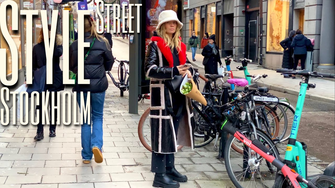 How Stockholmers Dress | Winter Street Style | Street Fashion In ...