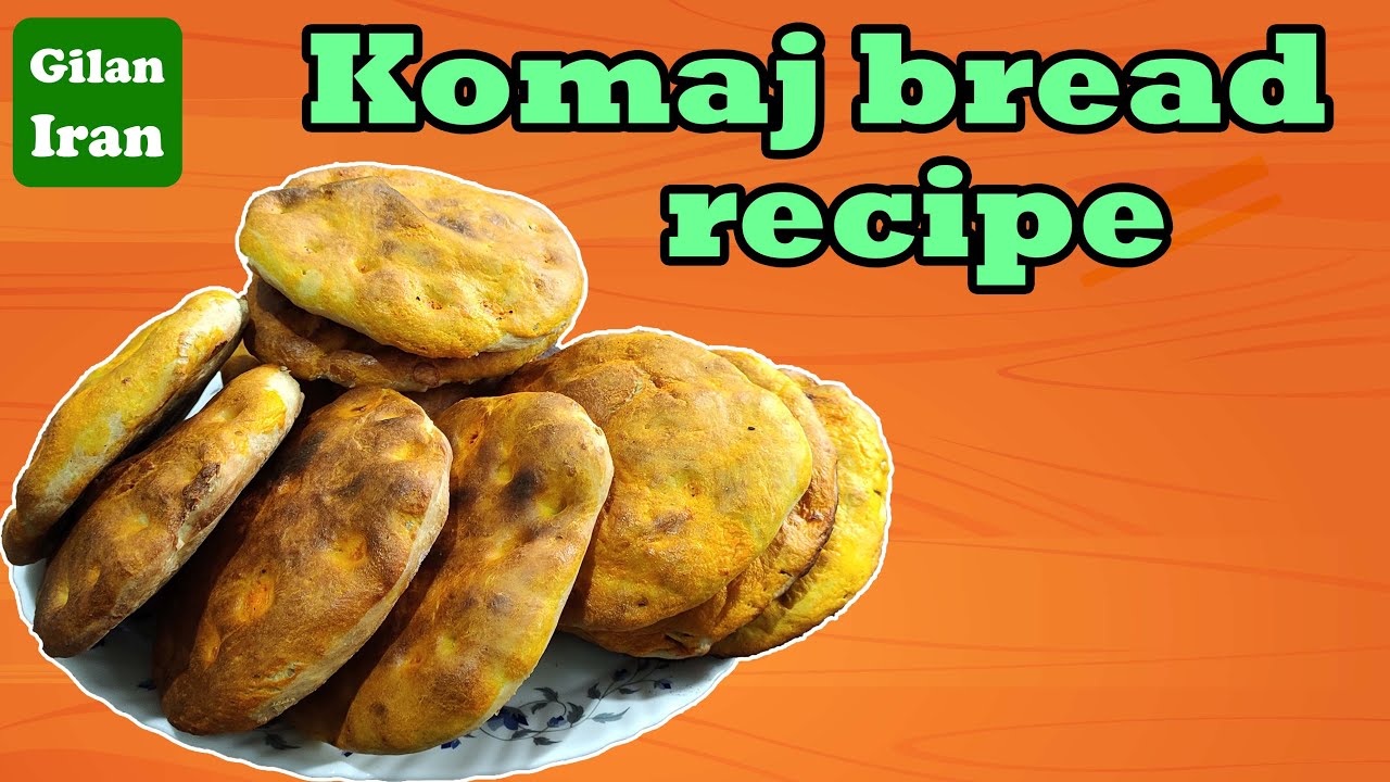 Gilan traditional and delicious bread recipe-village food/طرز تهیه نان ...