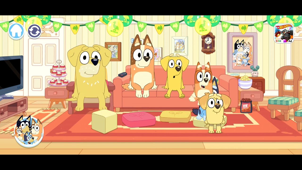 The lounge [bluey let's play short gameplay] - YouTube