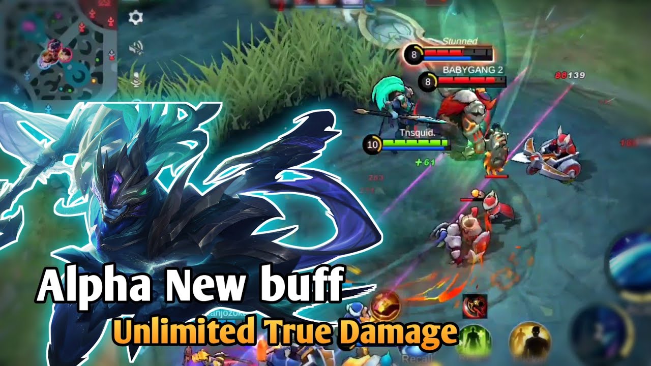 Brutal!!Alpha 18 kills Alpha Buffed passive New Update |Ez Win And MVP ...