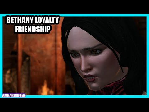Dragon Age 2 Bethany All Loyalty Quests Friendship Option / Mage Circle ...