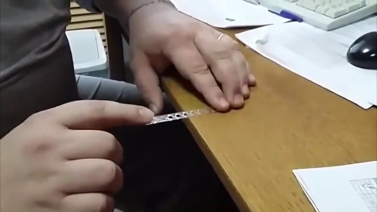 learn how to play star wars imperial march on a ruler - YouTube