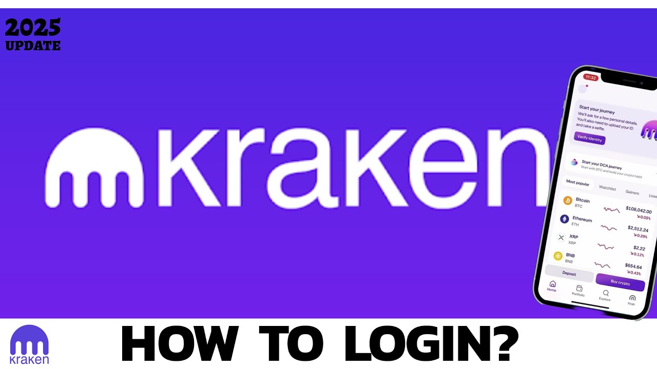 How to Sign In to the Kraken App (Quick Guide)? Kraken App Login - YouTube