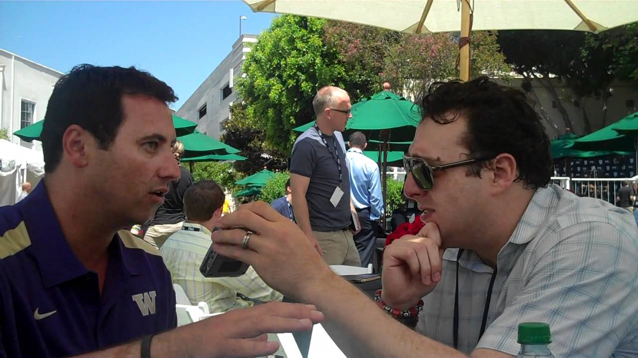 Steve Sarkisian with Petros Papadakis - YouTube