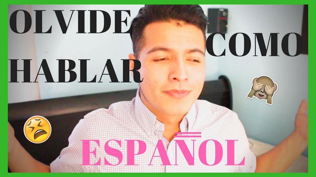 OLVIDE COMO HABLAR ESPANOL // BRYAN RAMIREZ - YouTube