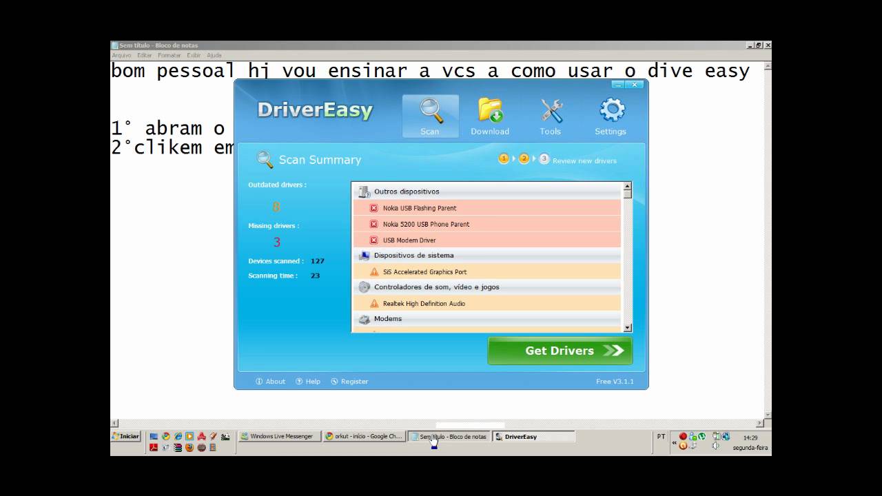 Como usar o DriverEasy - YouTube