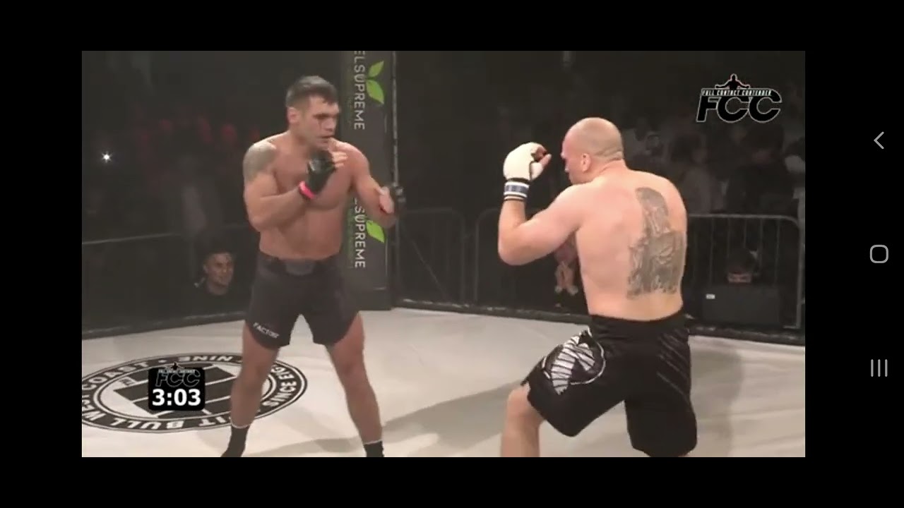 Fcc Middleweight British title Kenneth K-Force Richardson vs Shaun ...